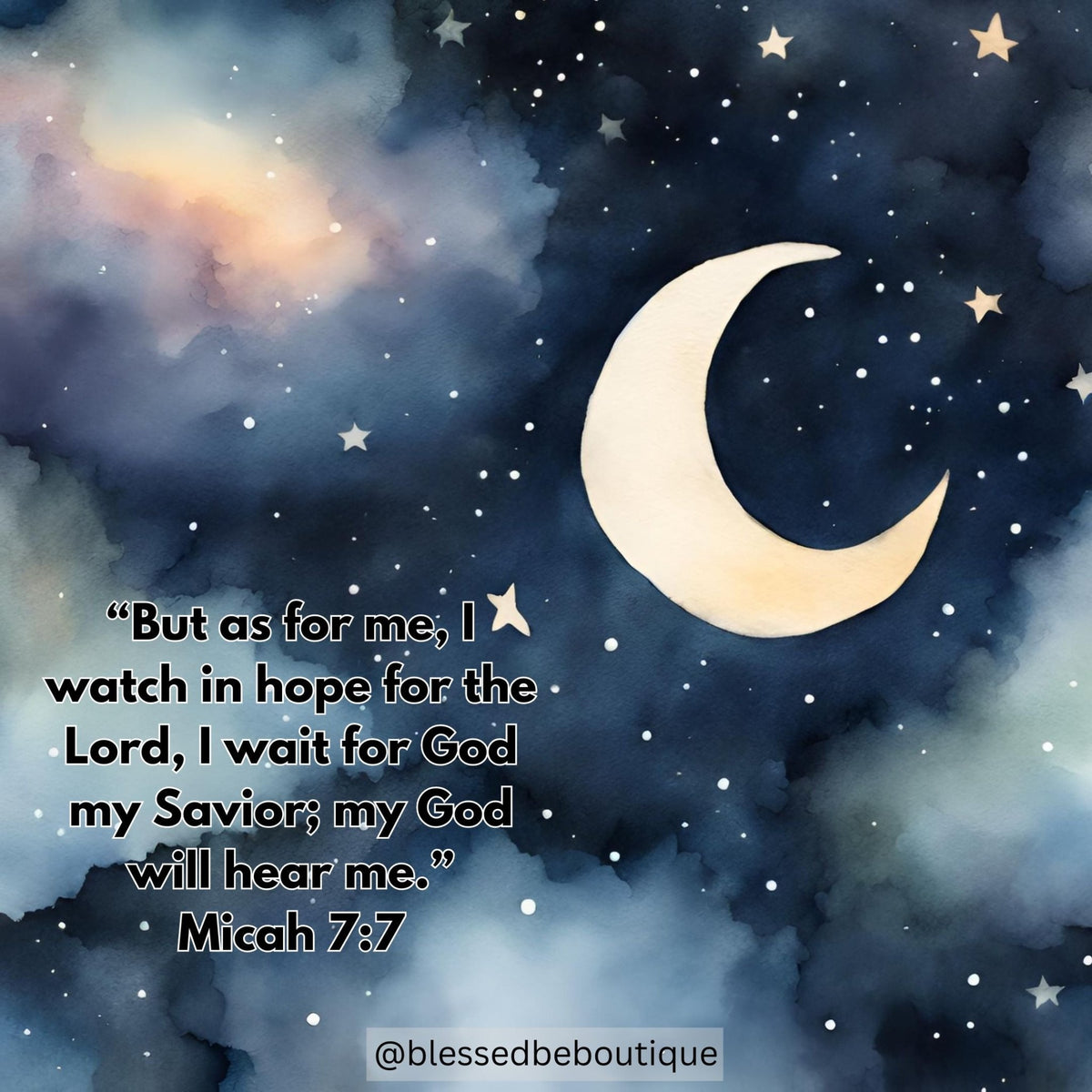 But As For Me, I Watch in Hope for the Lord – Blessed Be Boutique