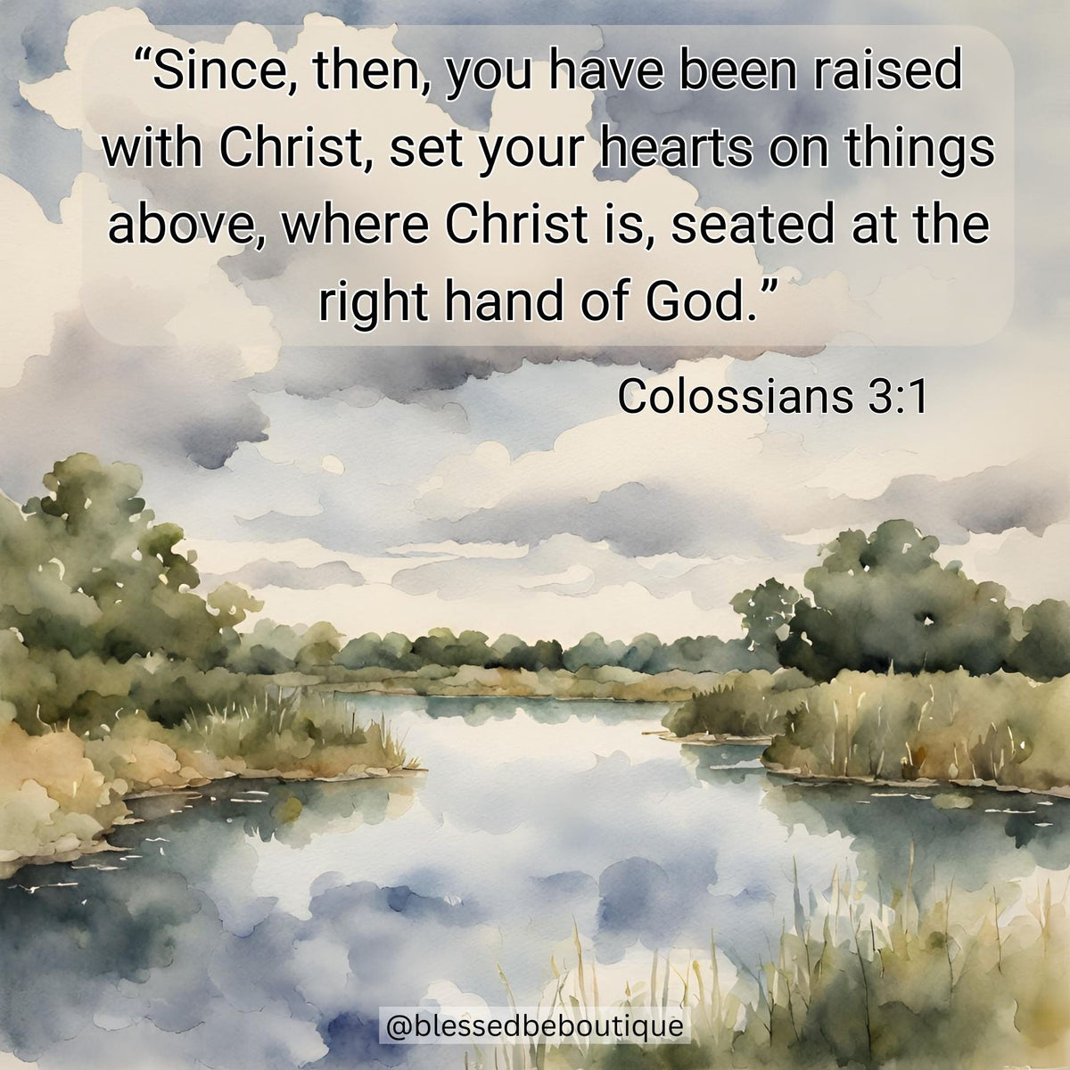 Set Your Hearts on Things Above – Blessed Be Boutique