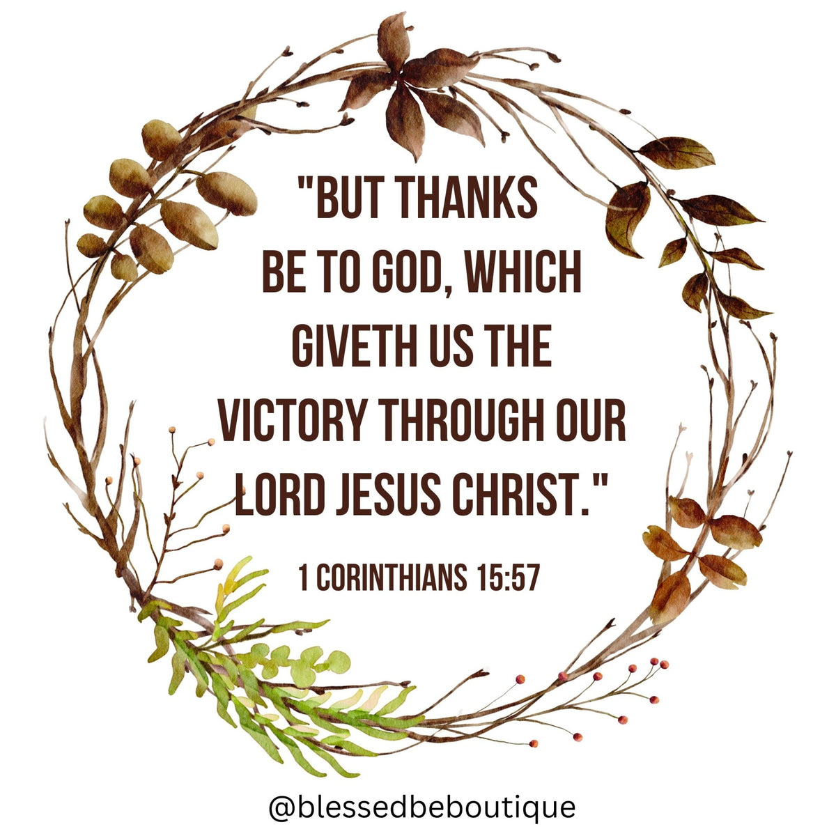 Which Giveth Us The Victory Blessed Be Boutique Which Giveth Us The Victory Blessed Be Boutique
