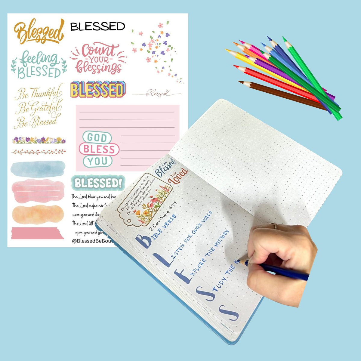10 Pages to Download For Your Journal ! – Blessed Be Boutique