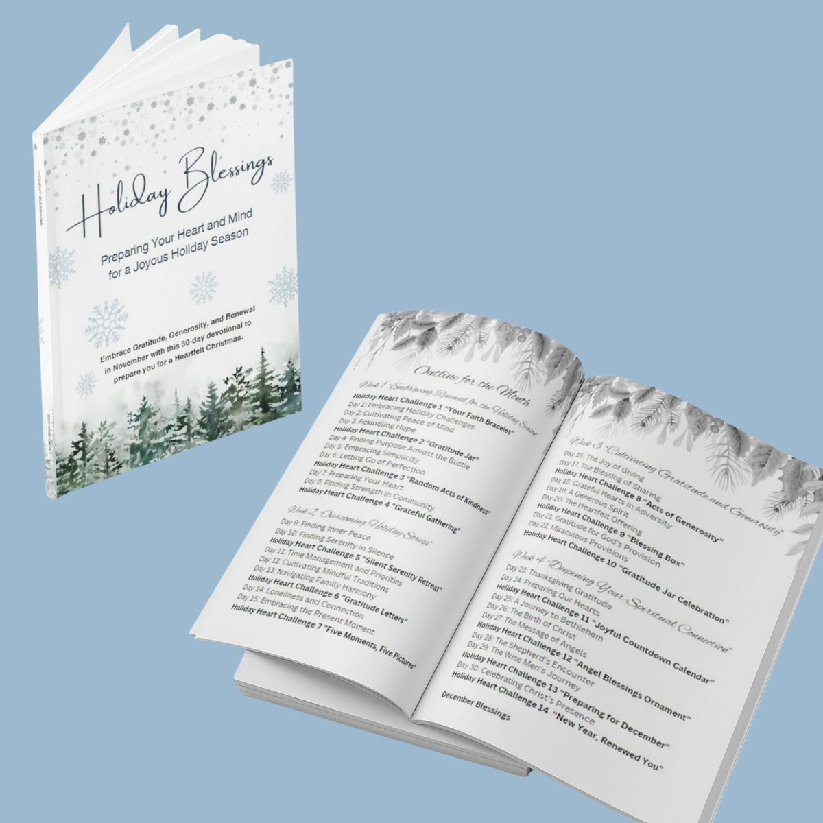 Holiday Blessings Devotional Bundle - Preparing Your Heart and Mind fo ...