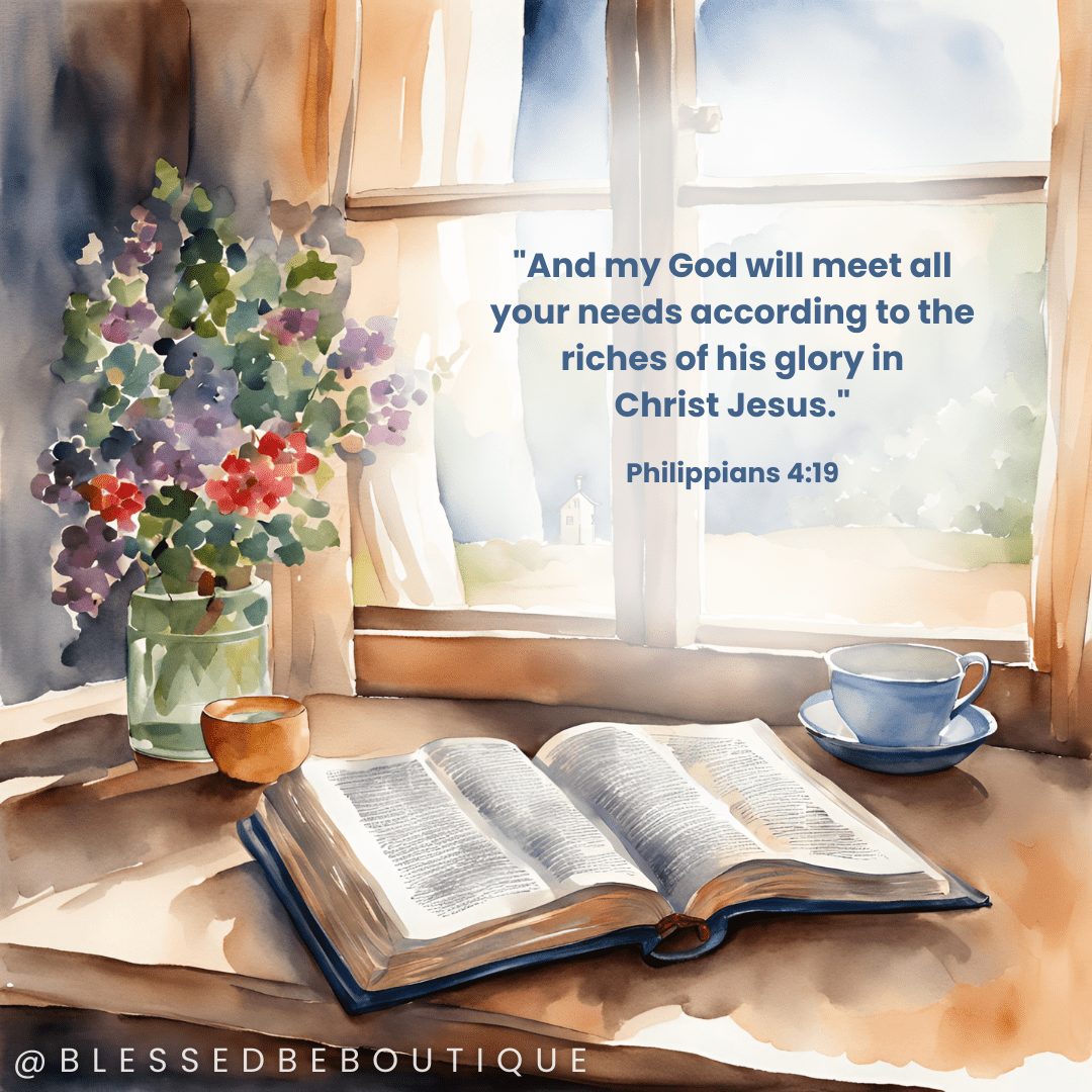 And My God Will Meet All Your Needs – Blessed Be Boutique