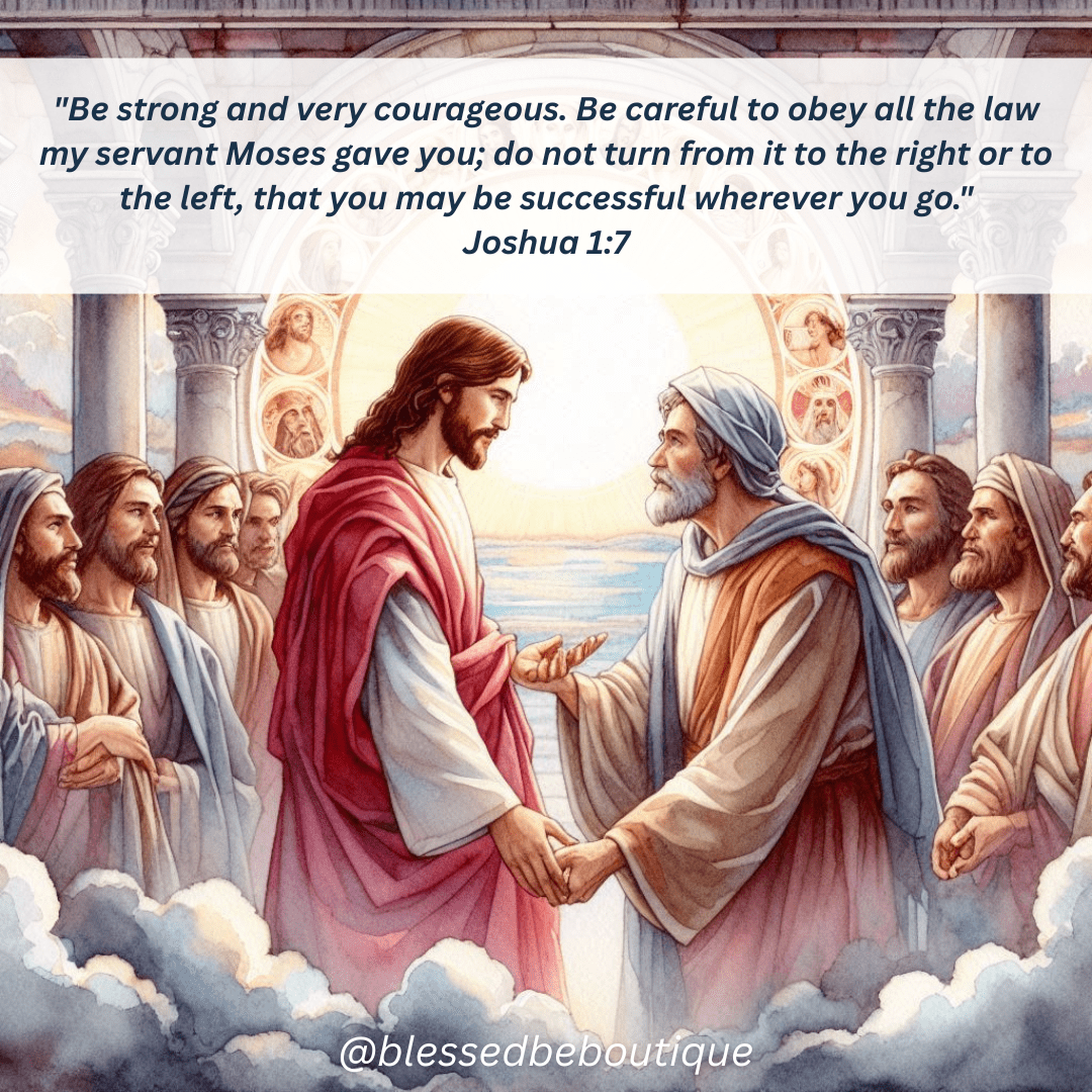“Be strong and very courageous." ~Joshua 1:7 – Blessed Be Boutique