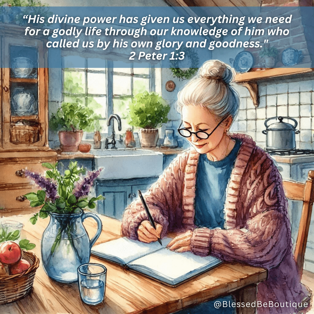 His Divine Power has Given Us Everything We Need – Blessed Be Boutique
