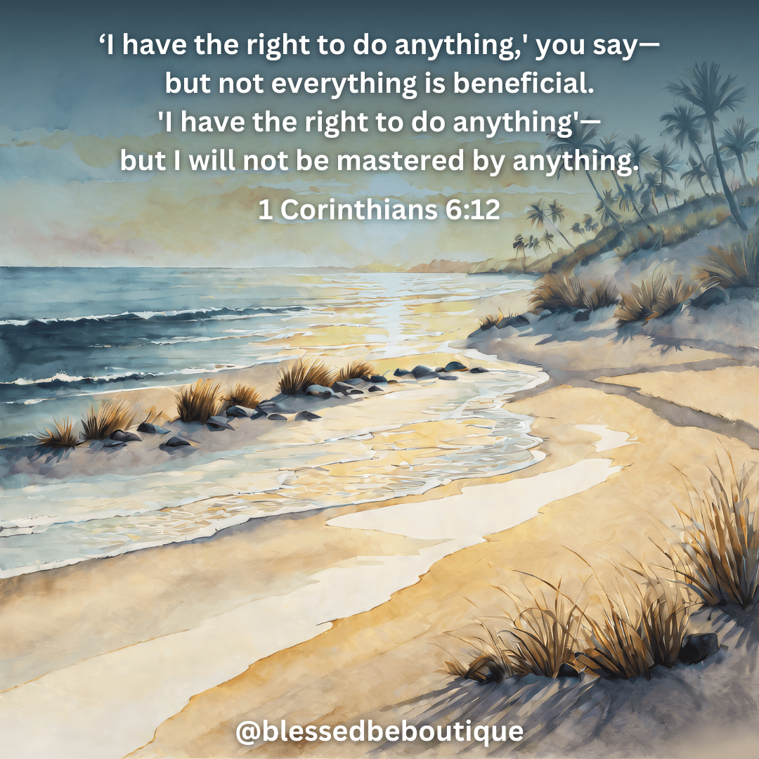 I Will Not Be Mastered by Anything – Blessed Be Boutique