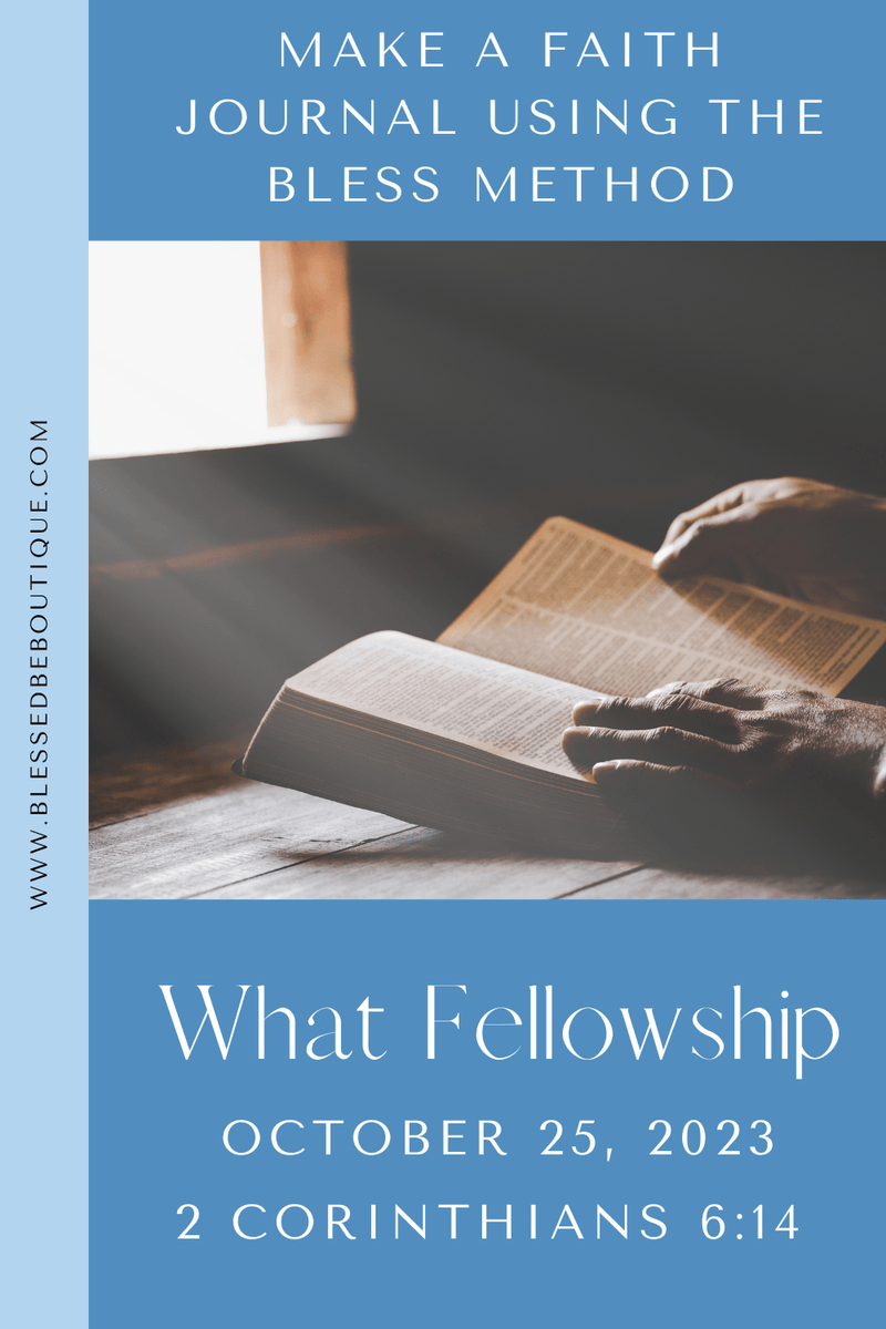 What Fellowship – Blessed Be Boutique