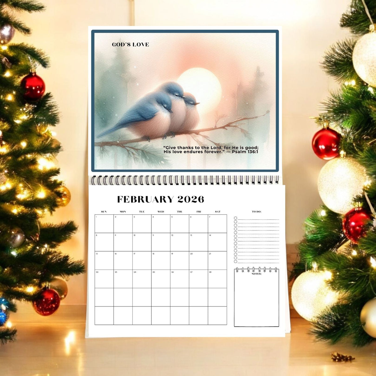 2026 Christian Calendar – Blessed Be Boutique