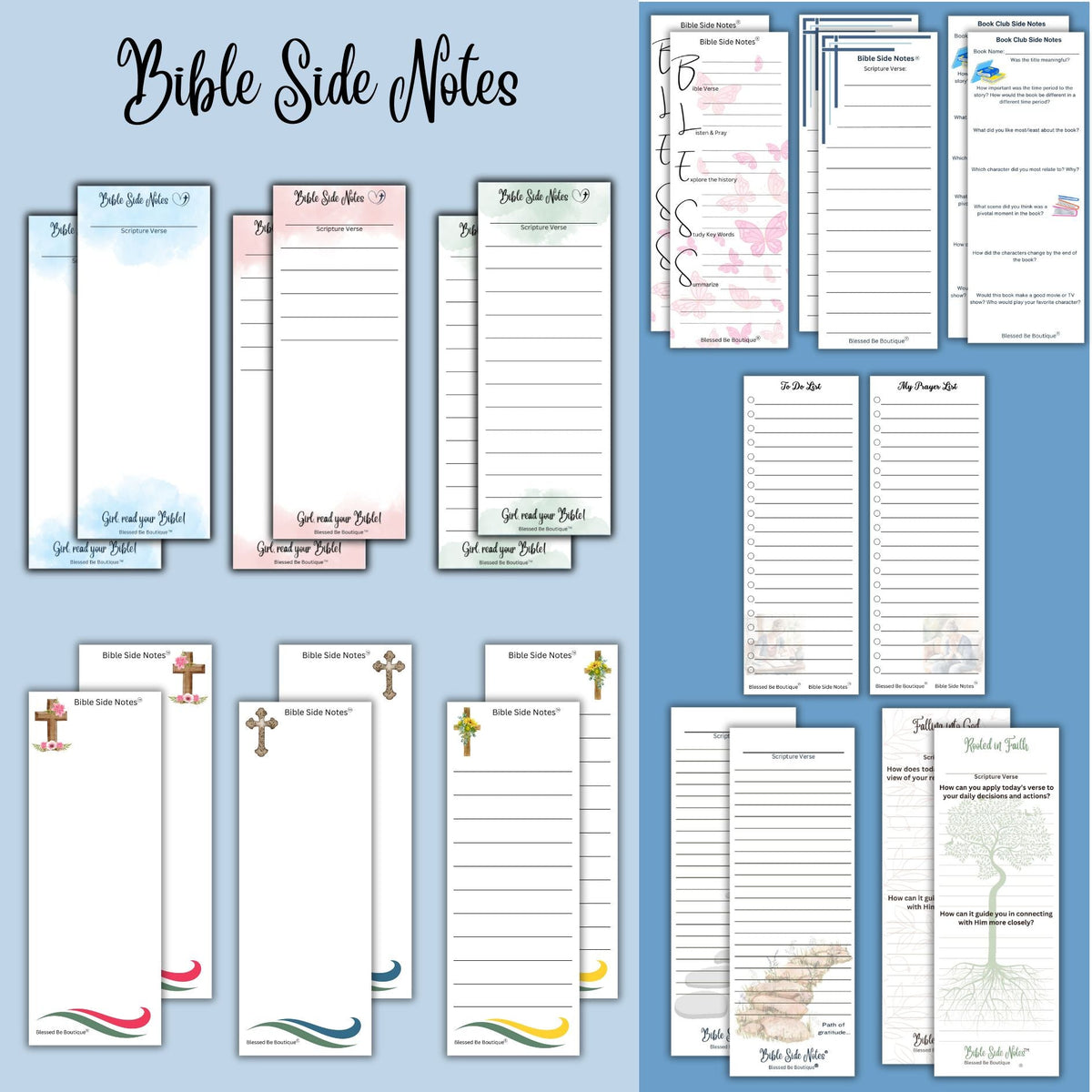 Bible Side Notes®! Printed by Post-It® Brand – Blessed Be Boutique