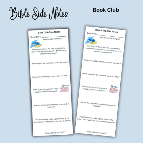 Bible Side Notes®! Printed by Post-It® Brand – Blessed Be Boutique