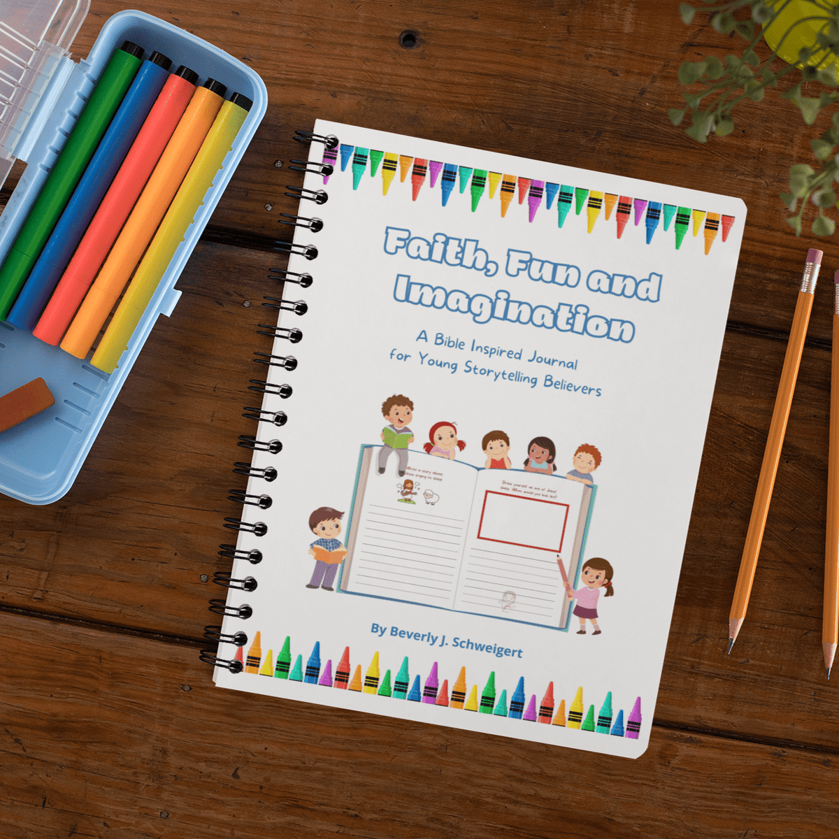 Faith, Fun, and Imagination: A Bible-Inspired Journal for Young Storyt ...