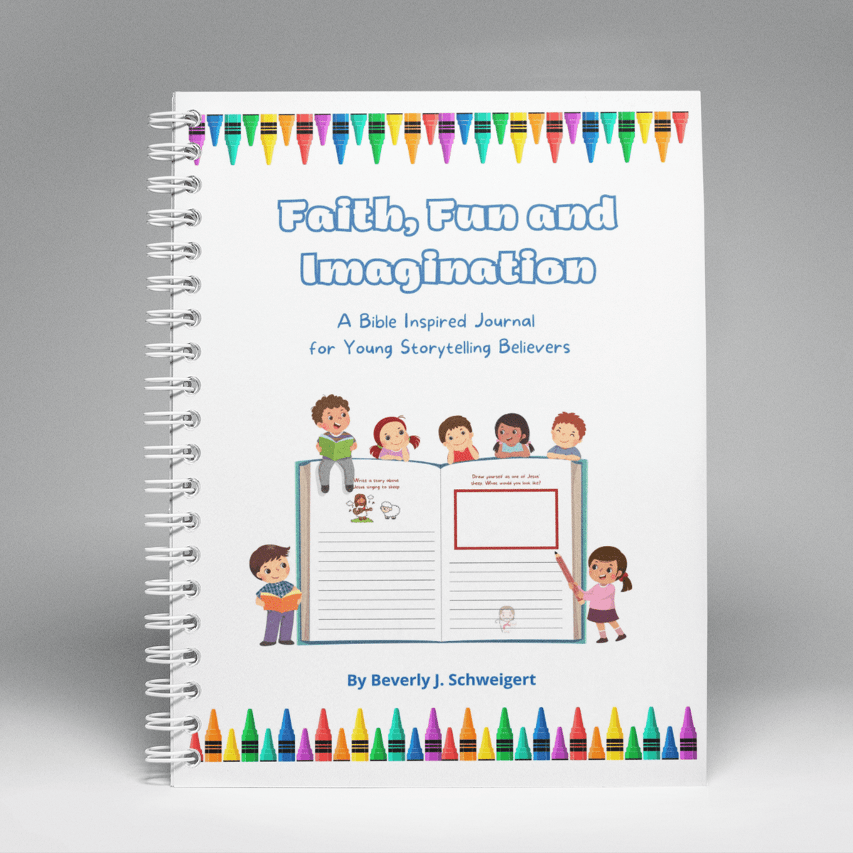 Faith, Fun, and Imagination: A Bible-Inspired Journal for Young Storyt ...