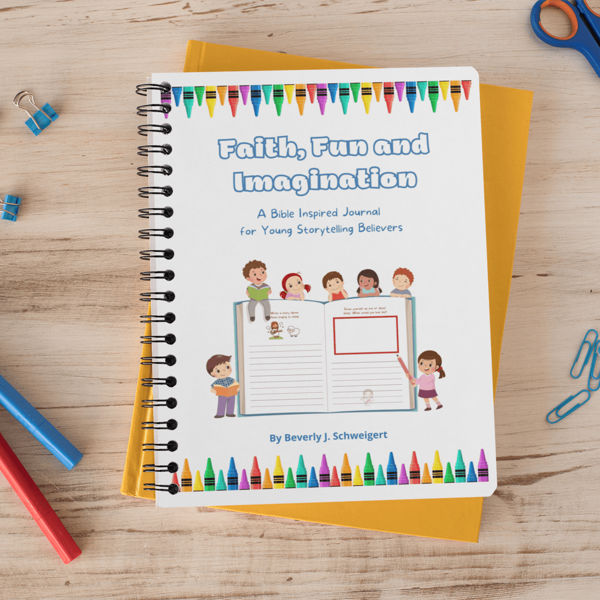Faith, Fun, and Imagination: A Bible-Inspired Journal for Young Storyt ...