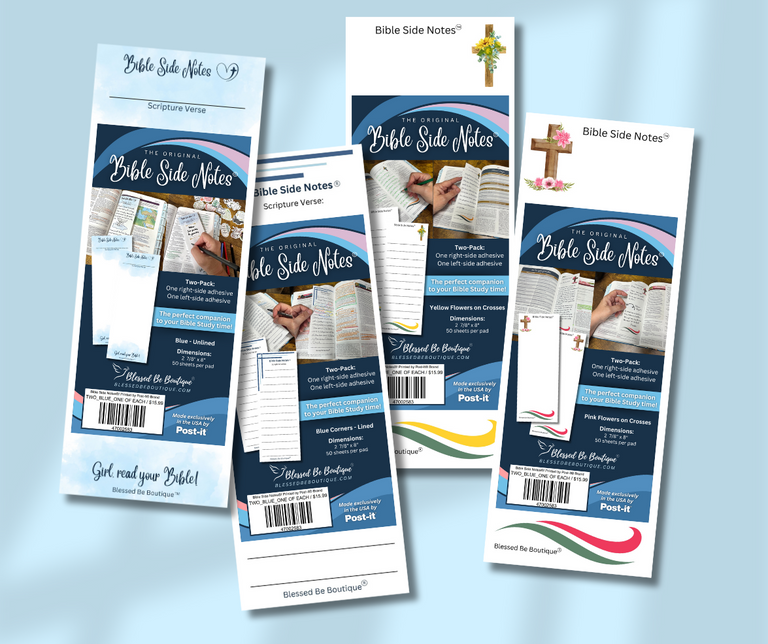 Bible Side Notes®! Printed by Post-It® Brand – Blessed Be Boutique