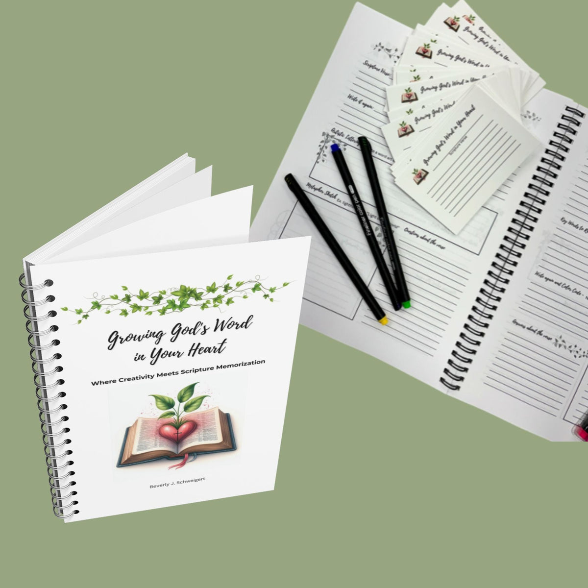 Growing God's Word in Your Heart Scripture Memorization Journal Kit ...
