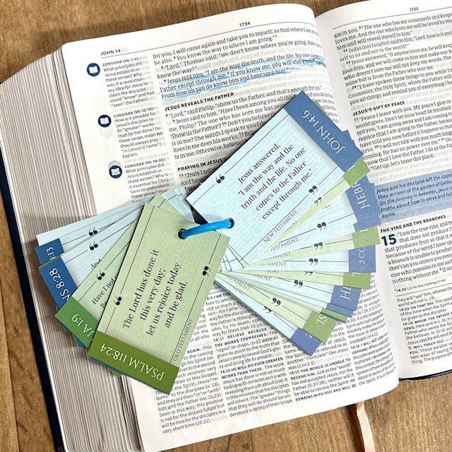 Scripture on the Go - 50 Bible Verses to Know - Activity Ring – Blessed ...