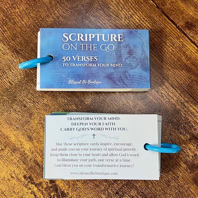 Scripture on the Go - 50 Bible Verses to Know - Activity Ring – Blessed ...
