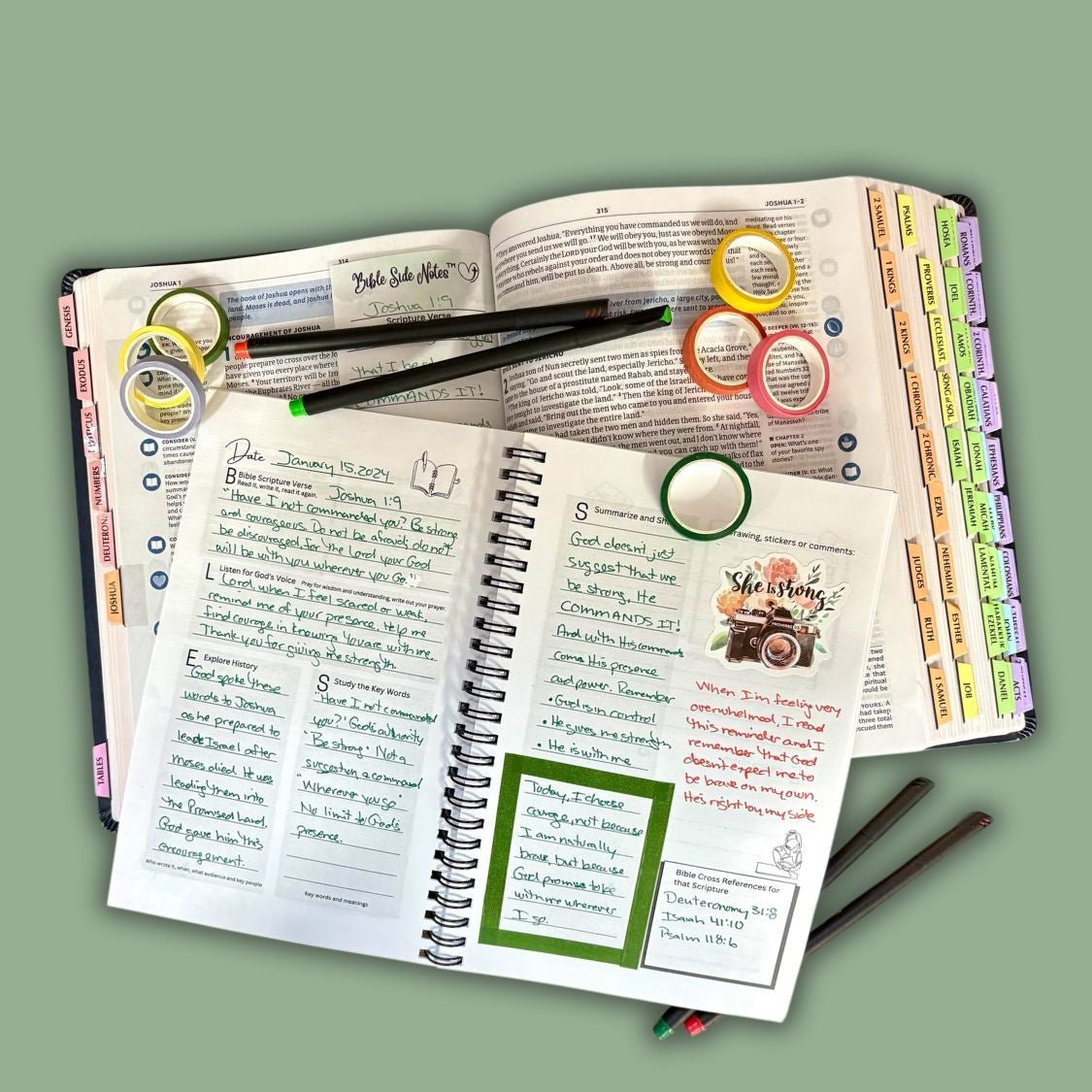 The Perfect Trio! Journal Decorating Made Easy – Blessed Be Boutique