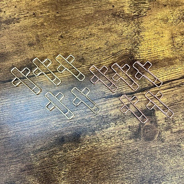 Cross-Shaped Paper Clips – Blessed Be Boutique