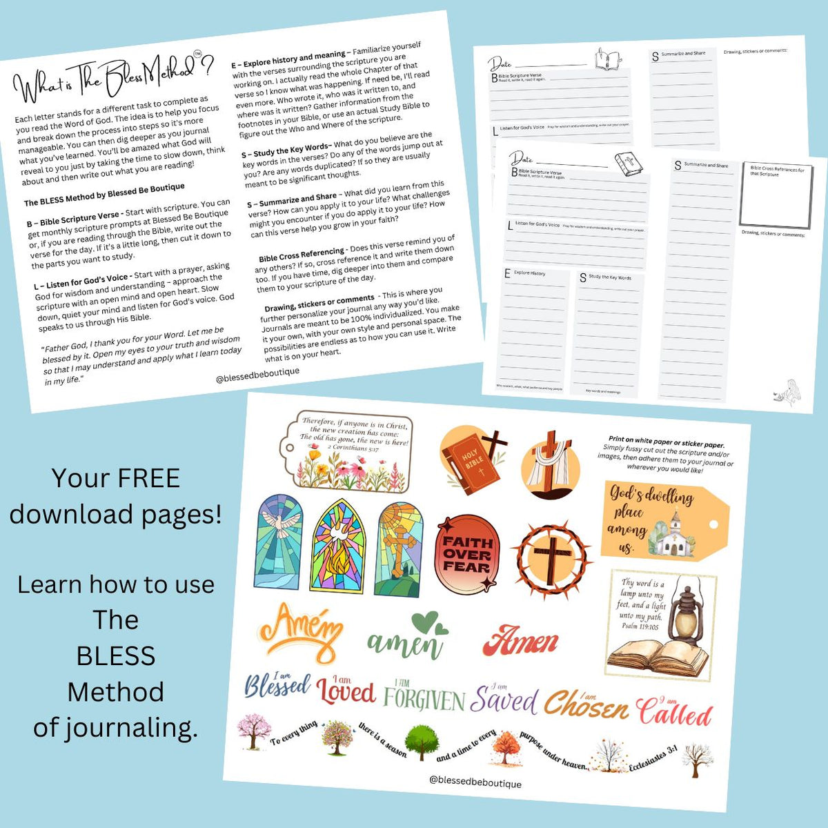 What is "The BLESS Method" Digital Download – Blessed Be Boutique